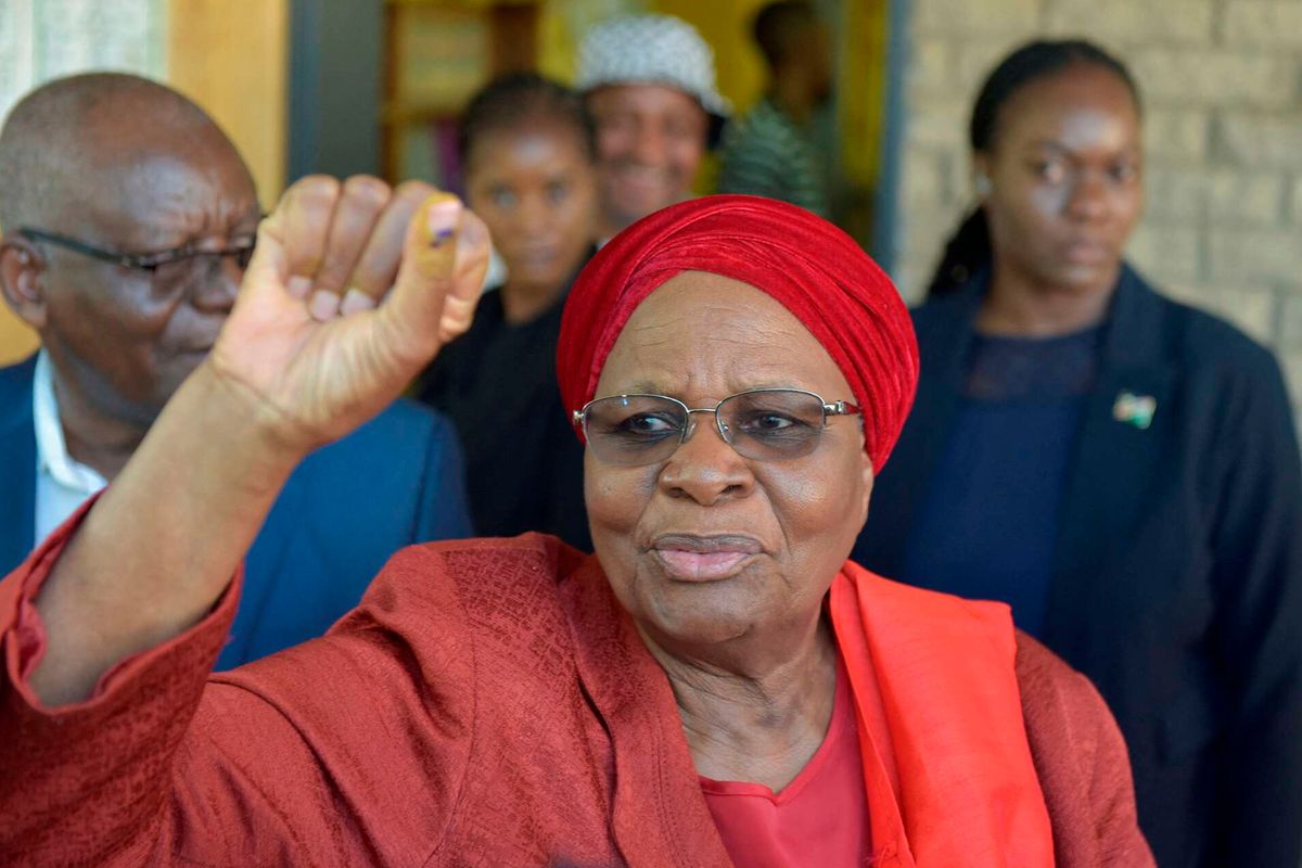 Netumbo Nandi-Ndaitwah: Meet Namibia's first female president-elect ...