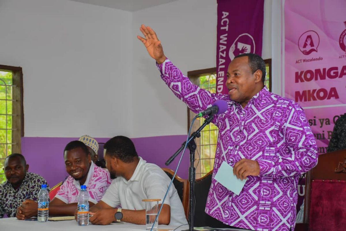 ACT-Wazalendo chairman outlines path to peace and national unity | The ...