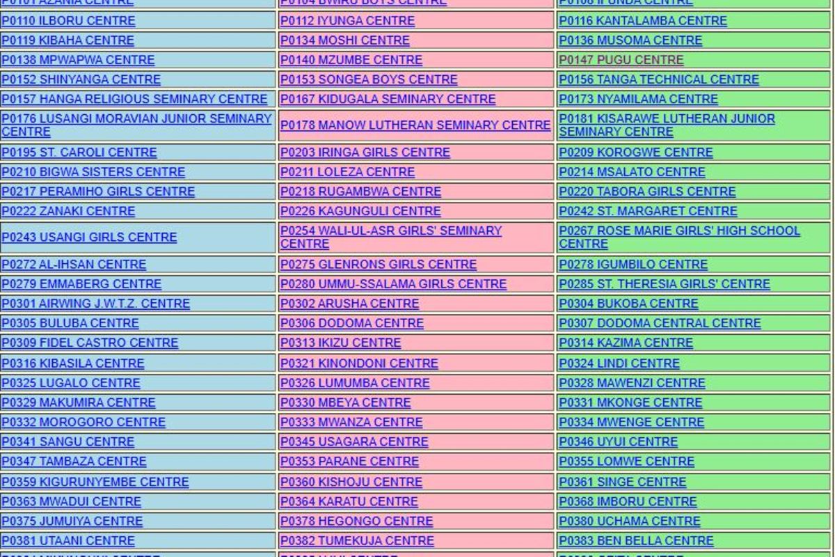 Necta releases 2024 Form Four results | The Citizen