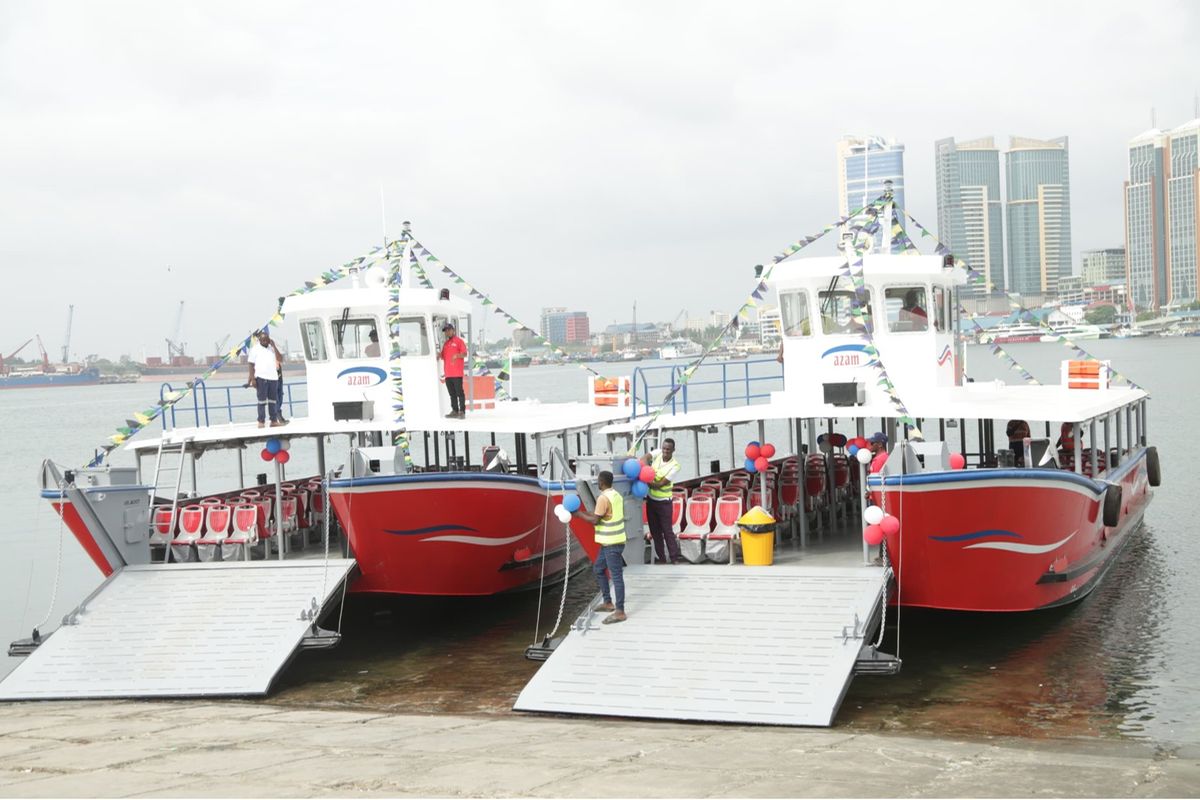 Azam launches faster, more efficient Kigamboni ferries | The Citizen