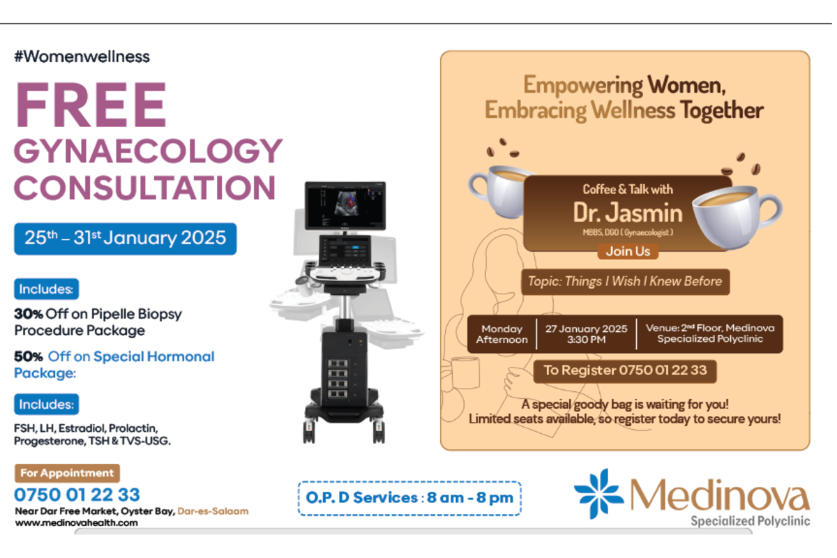 Medinova Specialized Polyclinic Health Camp: Empowering women’s health ...