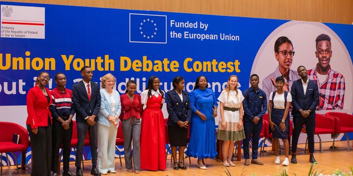 Tanzanian university students shine in EU Debate Contest, top three ...