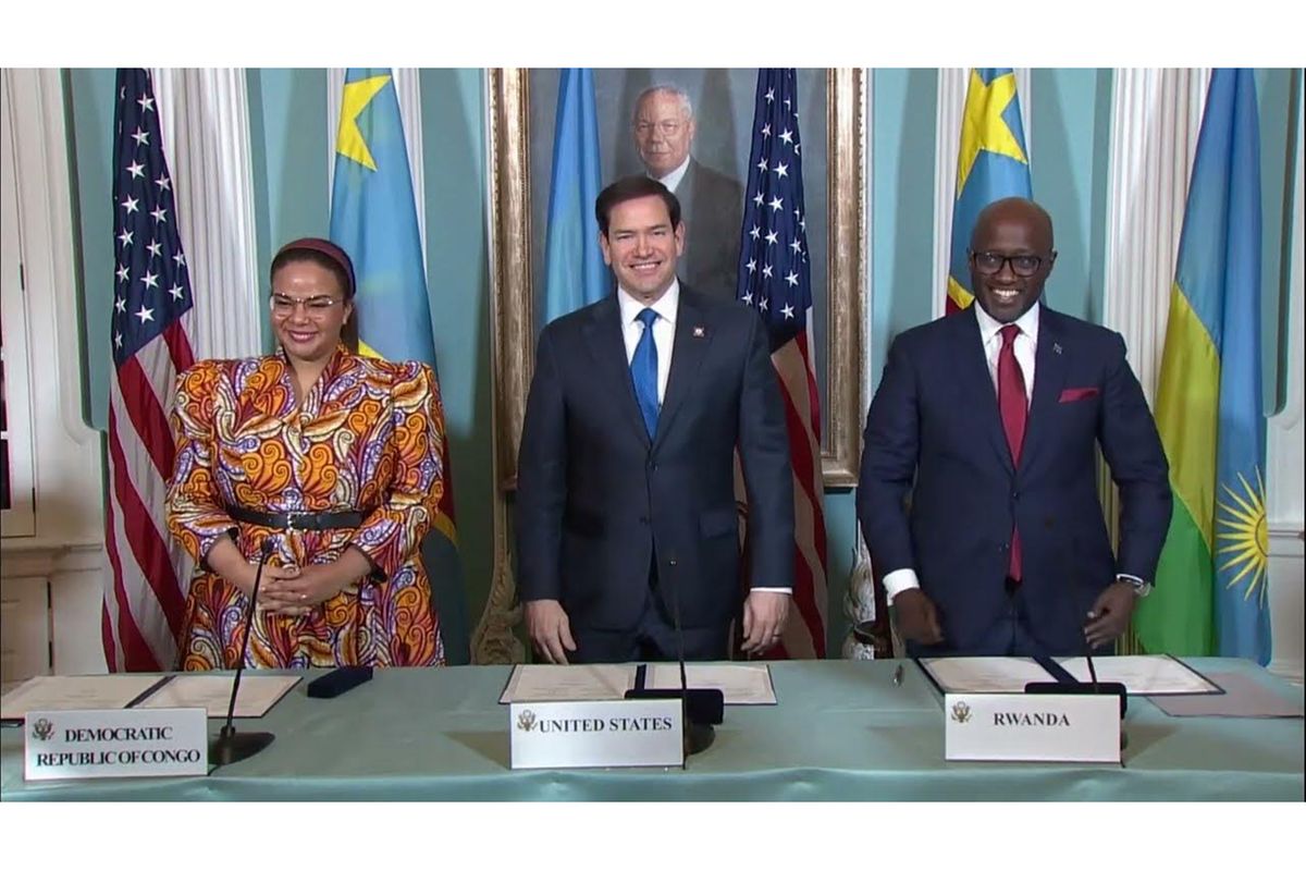 Congo and Rwanda sign pathway to peace in US-brokered agreement | The Citizen