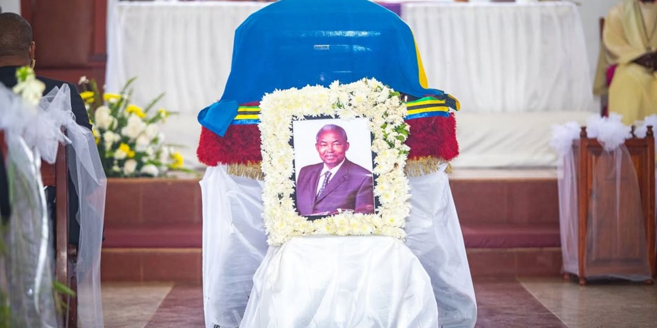 Samia leads national farewell for Tanzania's former Prime Minister ...