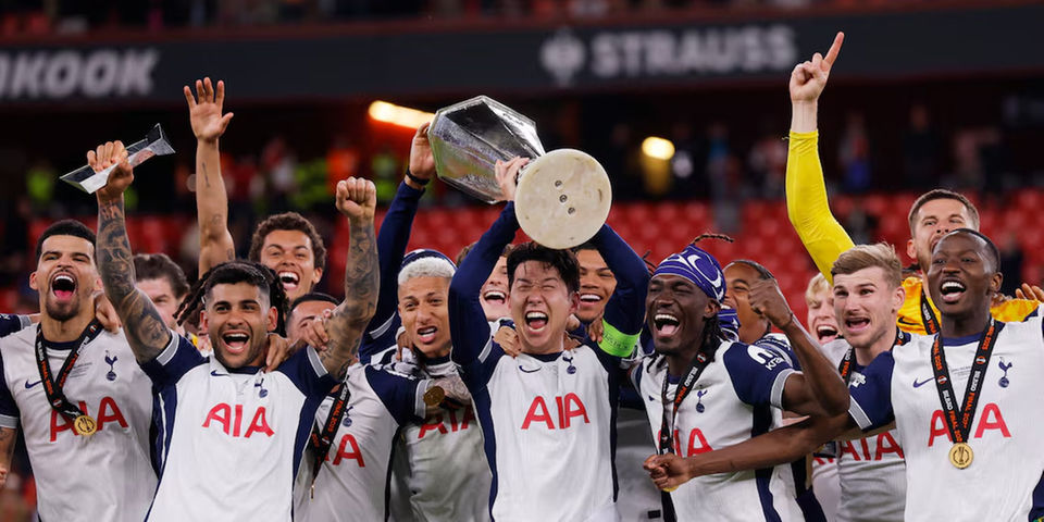 Spurs skipper Son feels like a club legend after Europa League victory ...