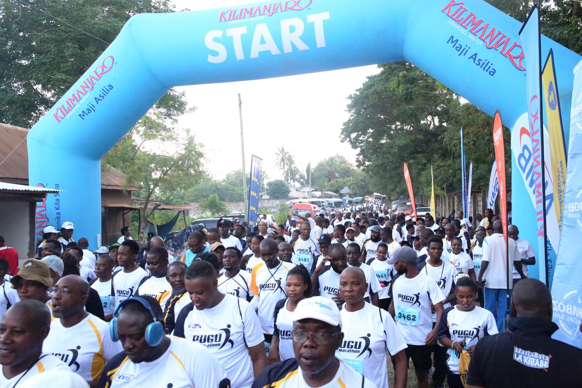 NMB backs Pugu Marathon as thousands run for health and humanity | The ...