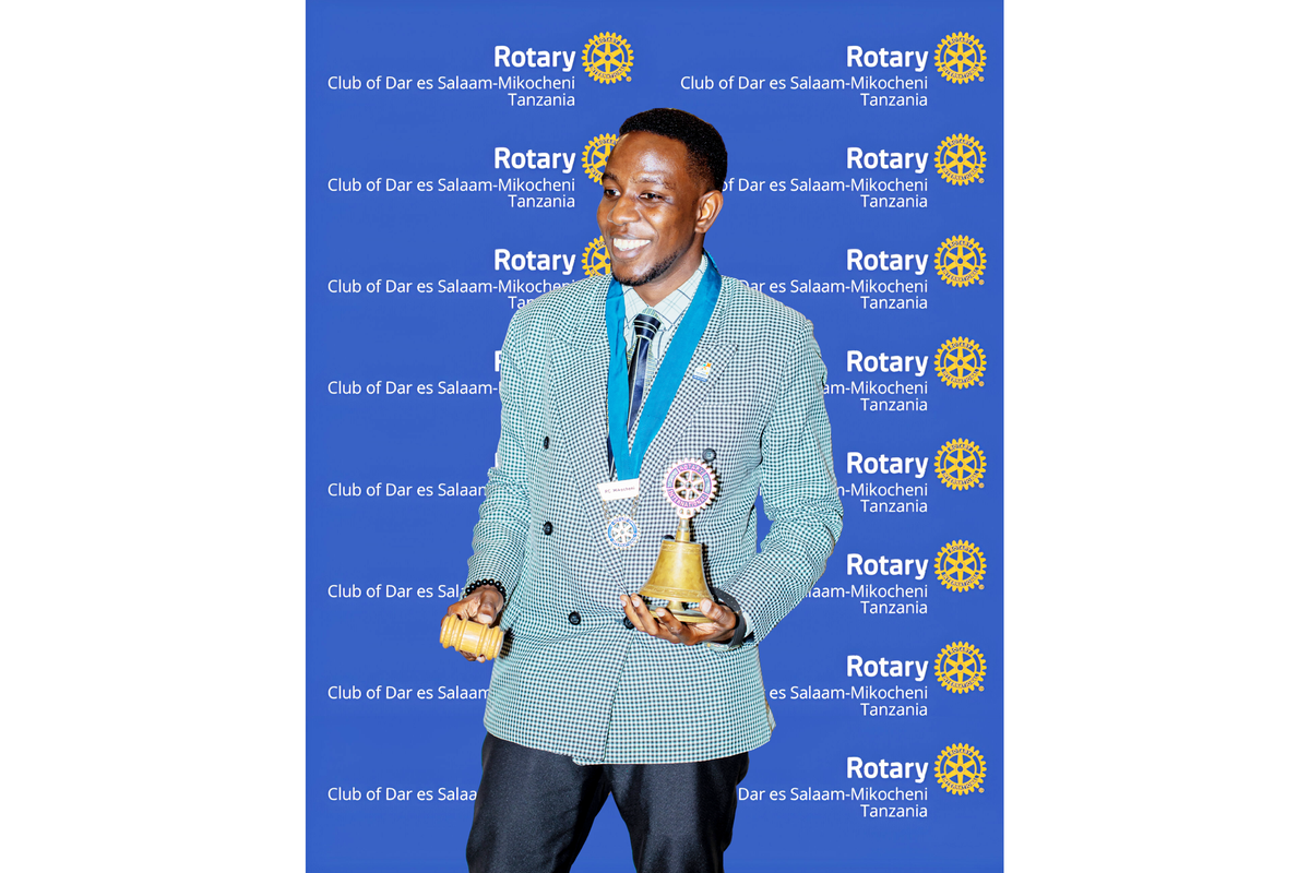 Nasibu Mahinya takes the helm of Rotary Club of Dar es Salaam ...