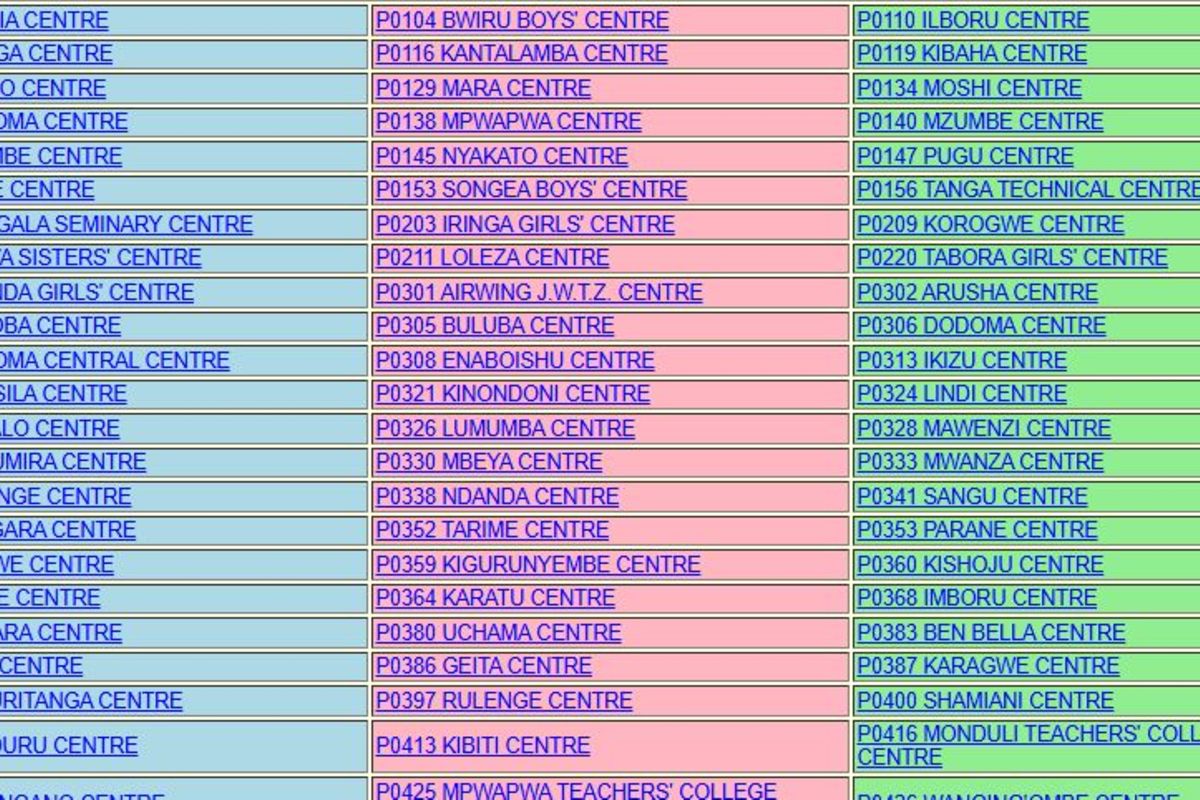 Necta releases Form Six results for 2025 | The Citizen