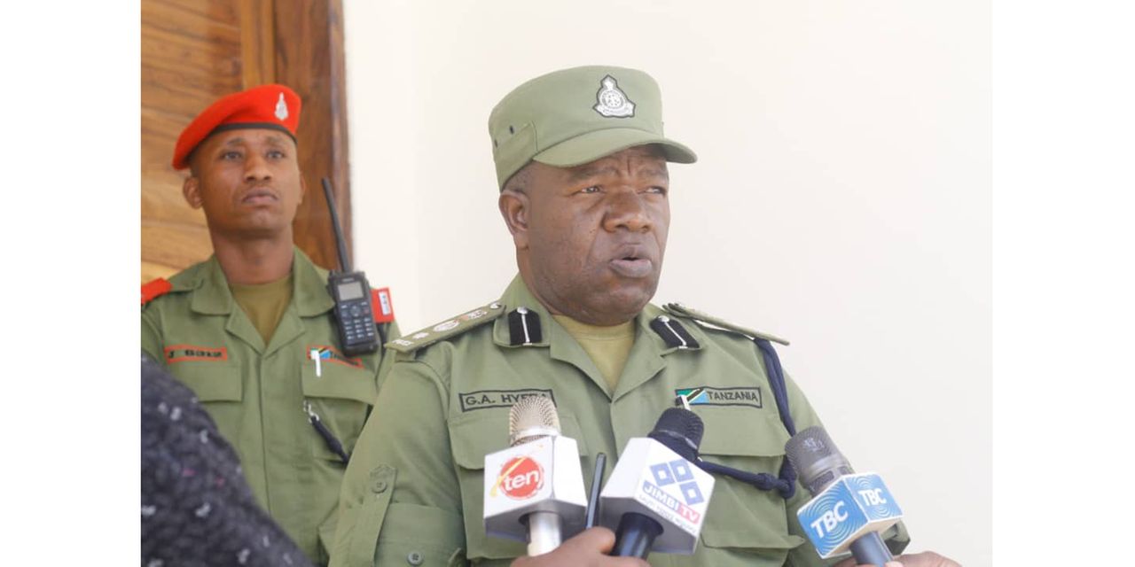 Tanzania Police detain two officers over civilian shooting in Dodoma ...