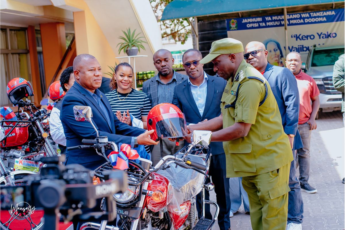 Dodoma Marathon gets safety boost as NBC Bank donates 10 motorcycles to ...