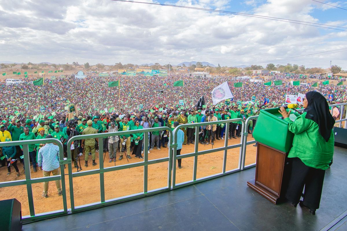 Samia: ‘When CCM promises, we deliver’ | The Citizen