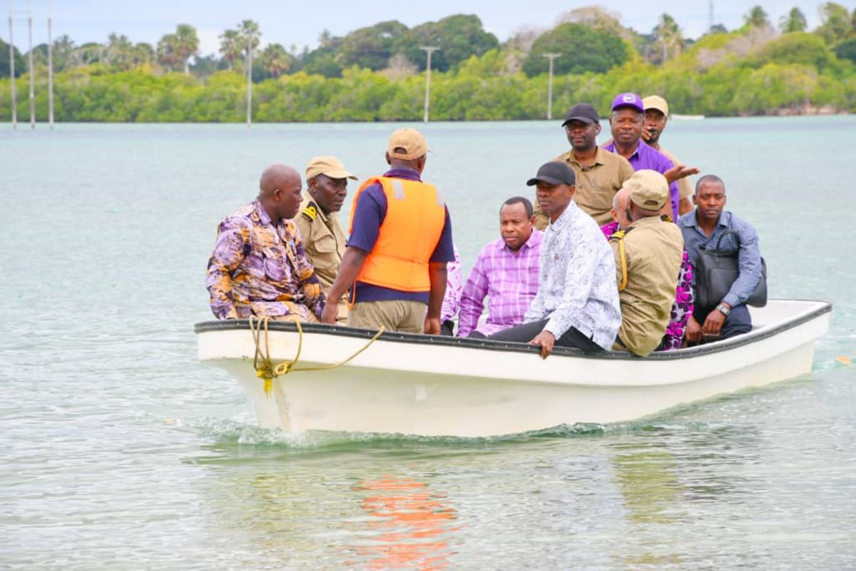 Othman Masoud braves the sea in a small boat to reach Kojani | The Citizen