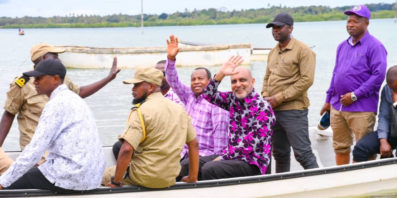 Othman Masoud braves the sea in a small boat to reach Kojani | The Citizen