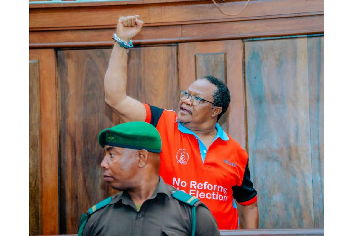 Lissu: I am accused of treason, not one of your comrades | The Citizen