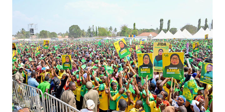 President Samia vows improved water services as CCM on Mtwara Region’s ...