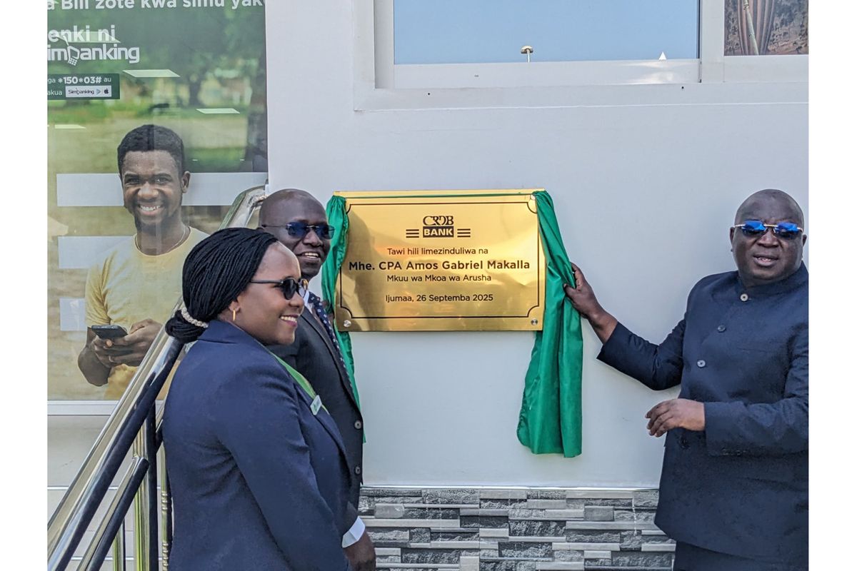 CRDB Bank opens new branch in Namanga to drive cross‑border trade | The ...