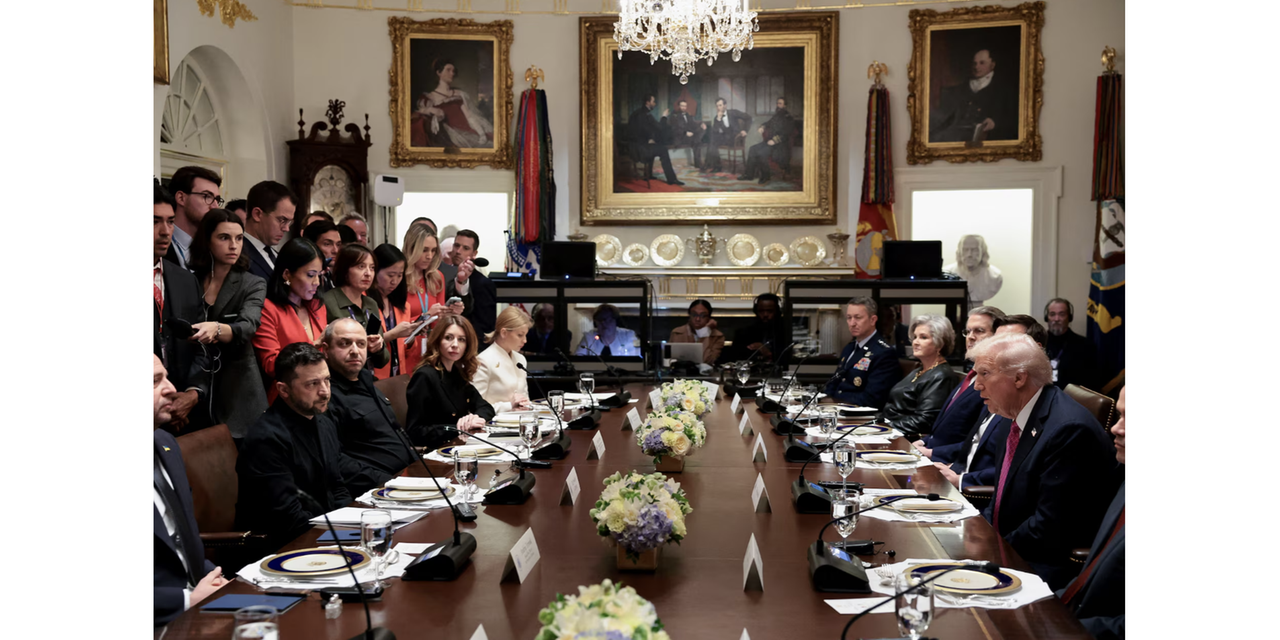 In talks with Zelenskiy, Trump appears to press pause on fresh support ...