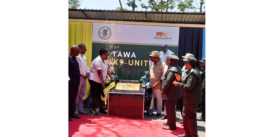 Wildlife foundation hands over K9 unit facility to strengthen Tanzania ...