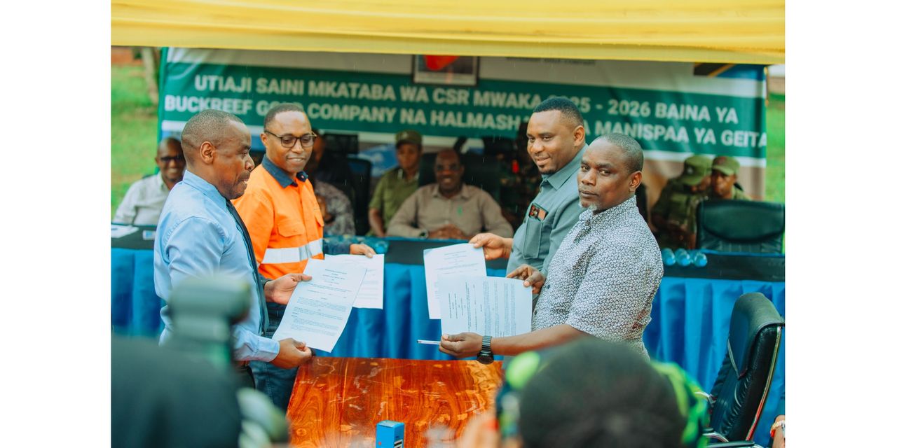 Buckreef Gold renews Sh600m CSR deal to boost social services in Geita ...