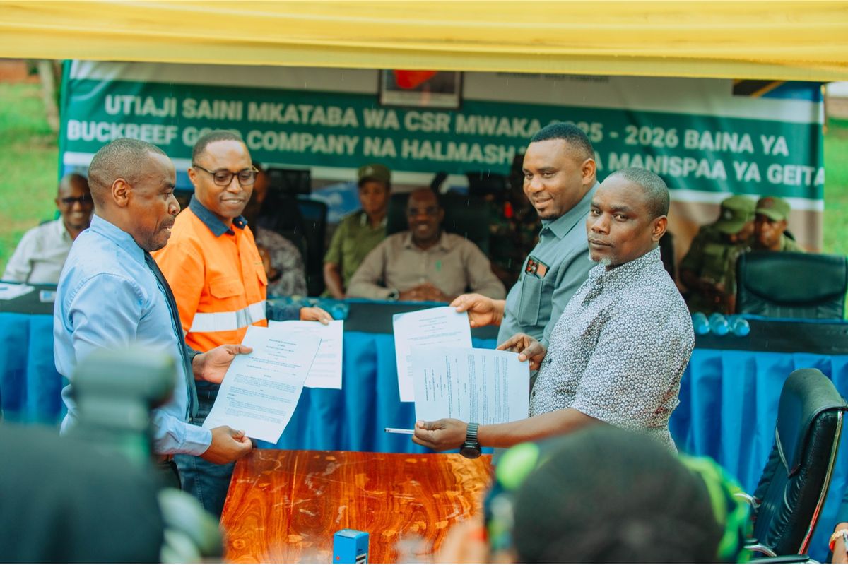 Buckreef Gold renews Sh600m CSR deal to boost social services in Geita ...