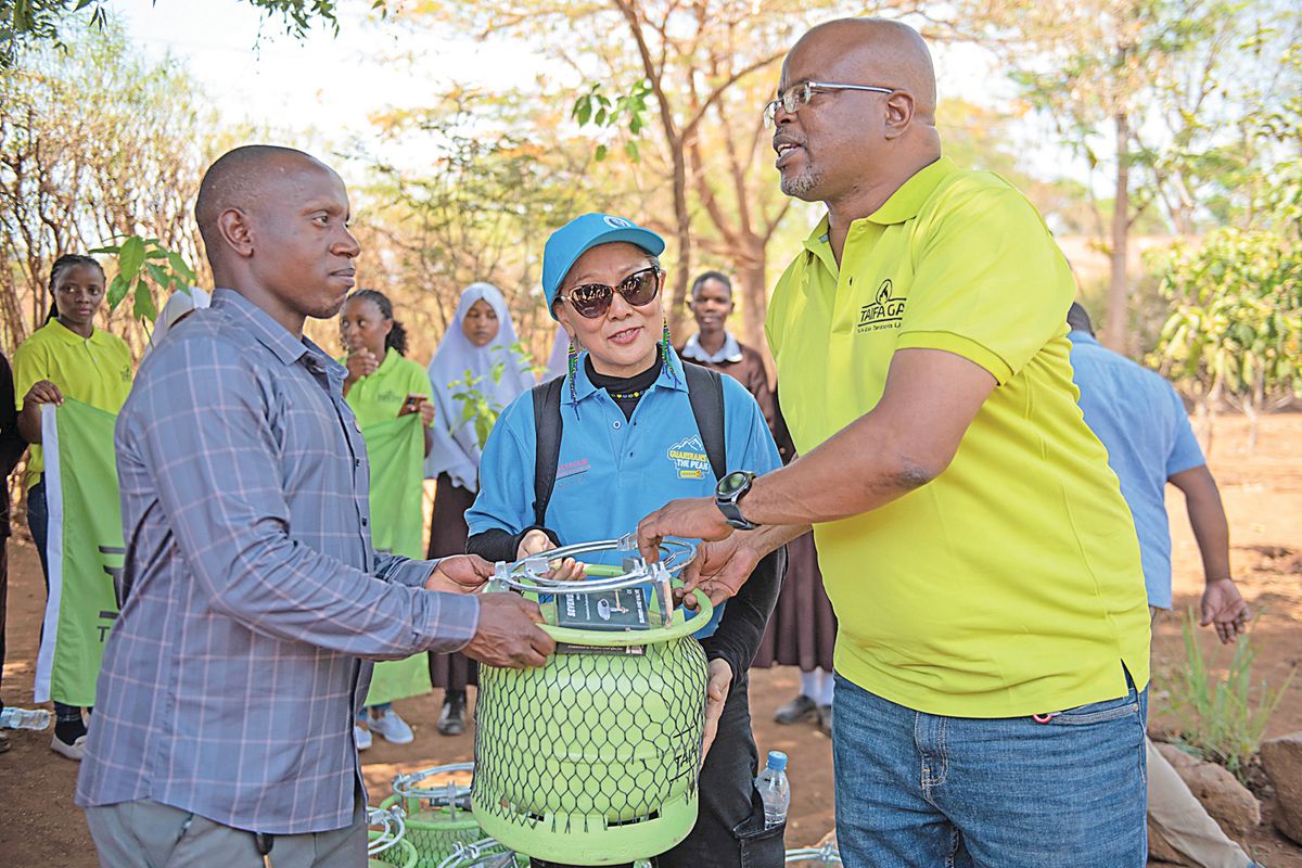 Taifa Gas leads tree planting and education drive in Moshi | The Citizen