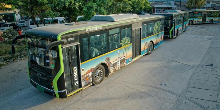 Zanzibar receives first electric buses as commuter transport ...