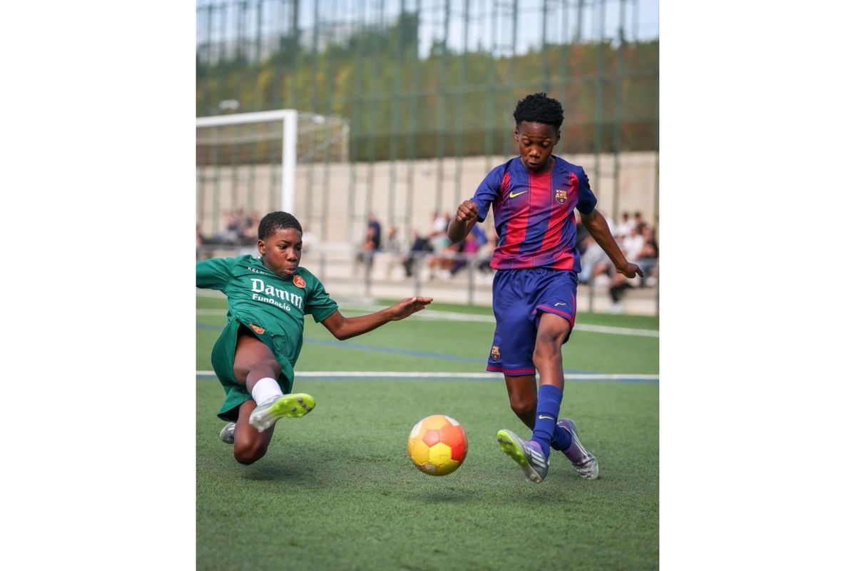 Tanzania’s Barka shines in Spain, named in Catalonia U-12 Best XI | The ...