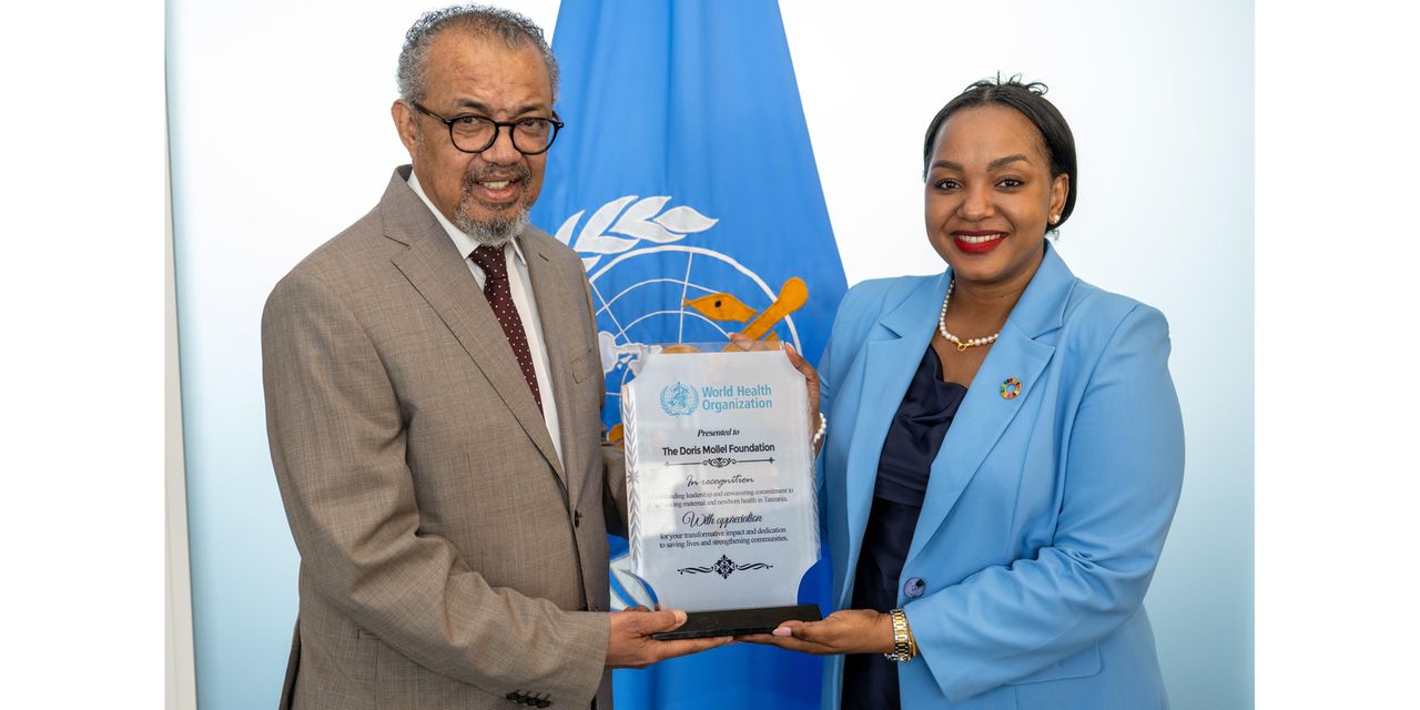 WHO honours Doris Mollel Foundation as Tanzania’s maternal health gains ...