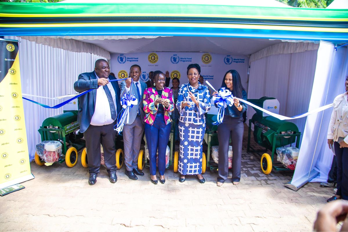 WFP, TBL hand over youth startup kits, threshers to boost Dodoma ...