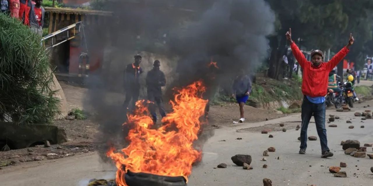 Four reported dead as Kenya fuel protests turn violent amid nationwide ...
