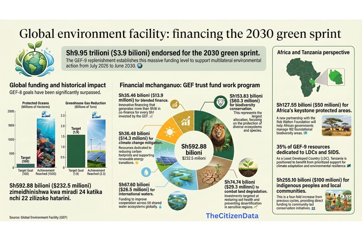 GEF approves $3.9 billion environmental package as Tanzania seeks ...