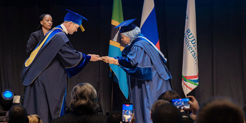 Samia’s call as she receives Russian honorary doctorate | The Citizen