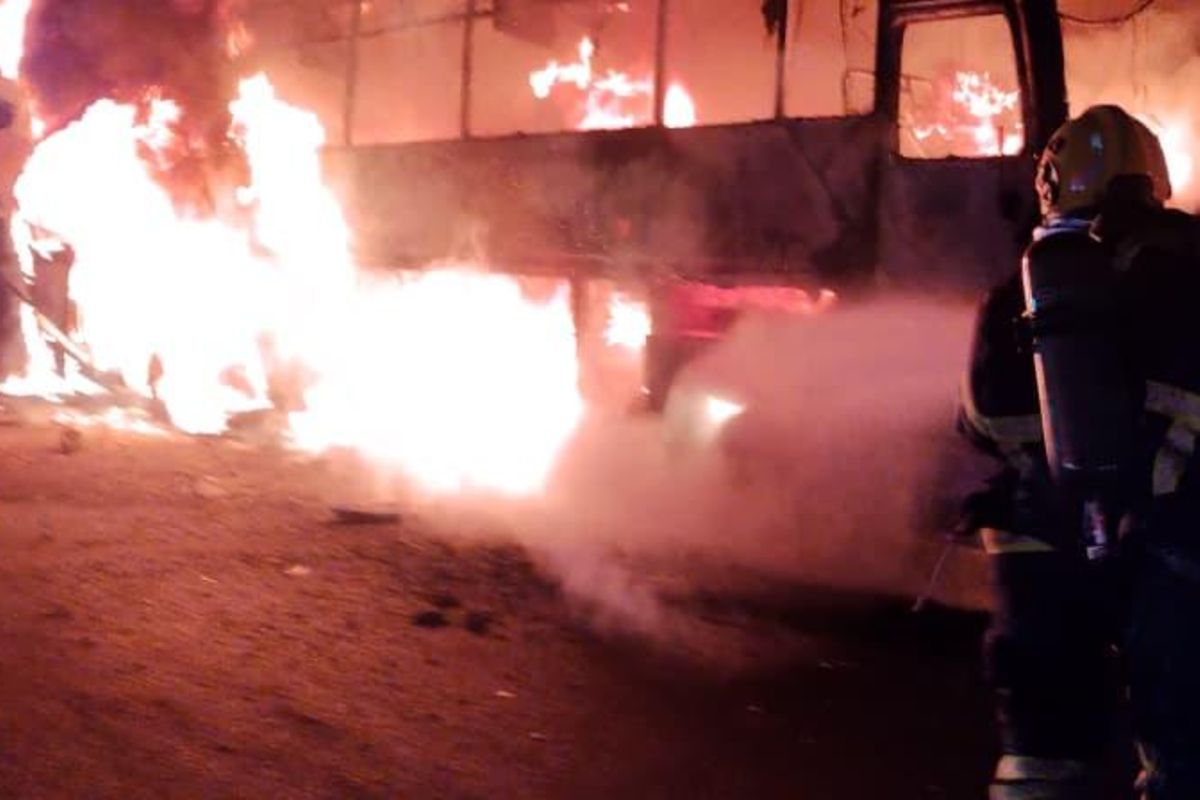 Several cheat death as B One Coach bus catches fire in Hai | The Citizen