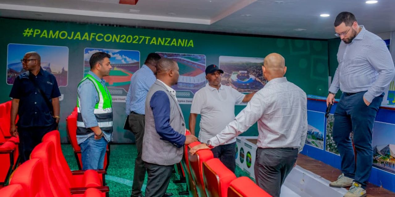 CAF inspectors impressed with ongoing AFCON 2027 stadium upgrades | The ...